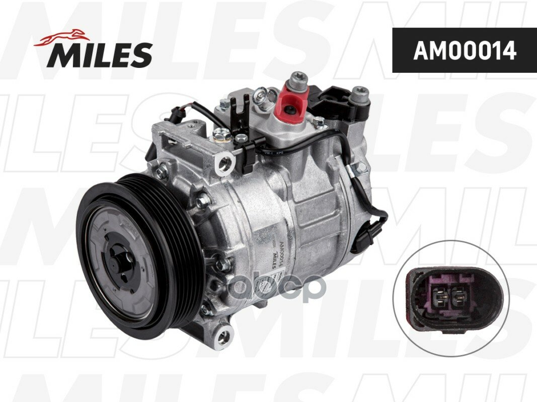 Компрессор кондиционера AUDI Q7/PORSCHE CAYENNE/VW TOUAREG AM00014 Miles арт. AM00014