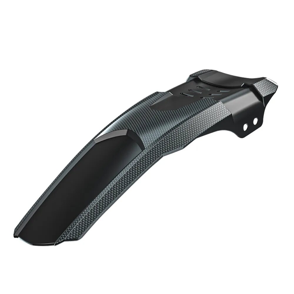 Велосипедные крылья ENLEE черные из полипропилена, длина 310 мм, крепление хомутами