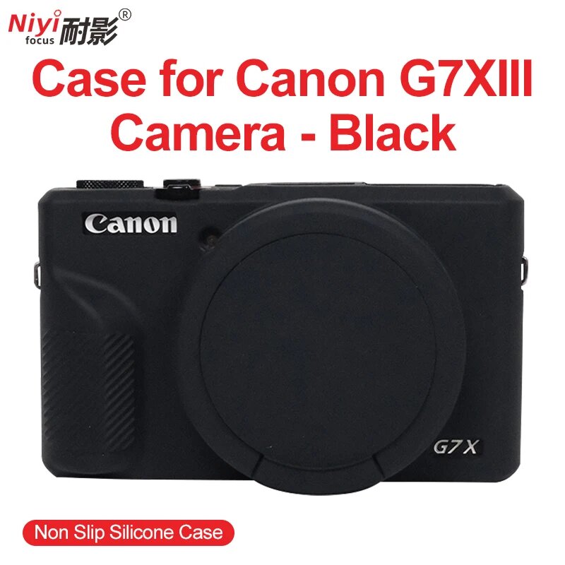 Чехол NiYi для Canon G7 X Mark III (Black)