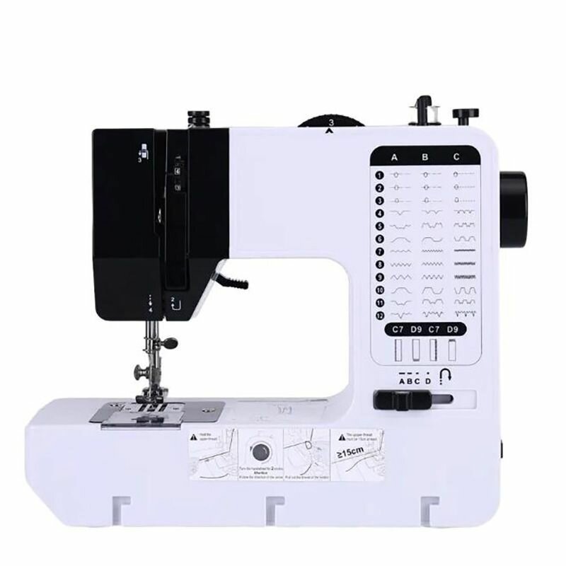 Швейная машинка, 40 режимов шва, 2 скорости, мощность 9 Вт, длина шва регулируемая