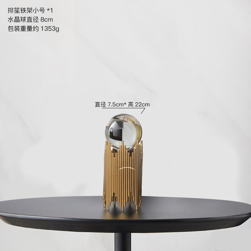 ⭐Креативный скандинавский светлый люксовый хрустальный шар, современный декор для гостиной, ТВ-шкафа, прихожей, винного шкафа, европейский стиль домашнего декора⭐