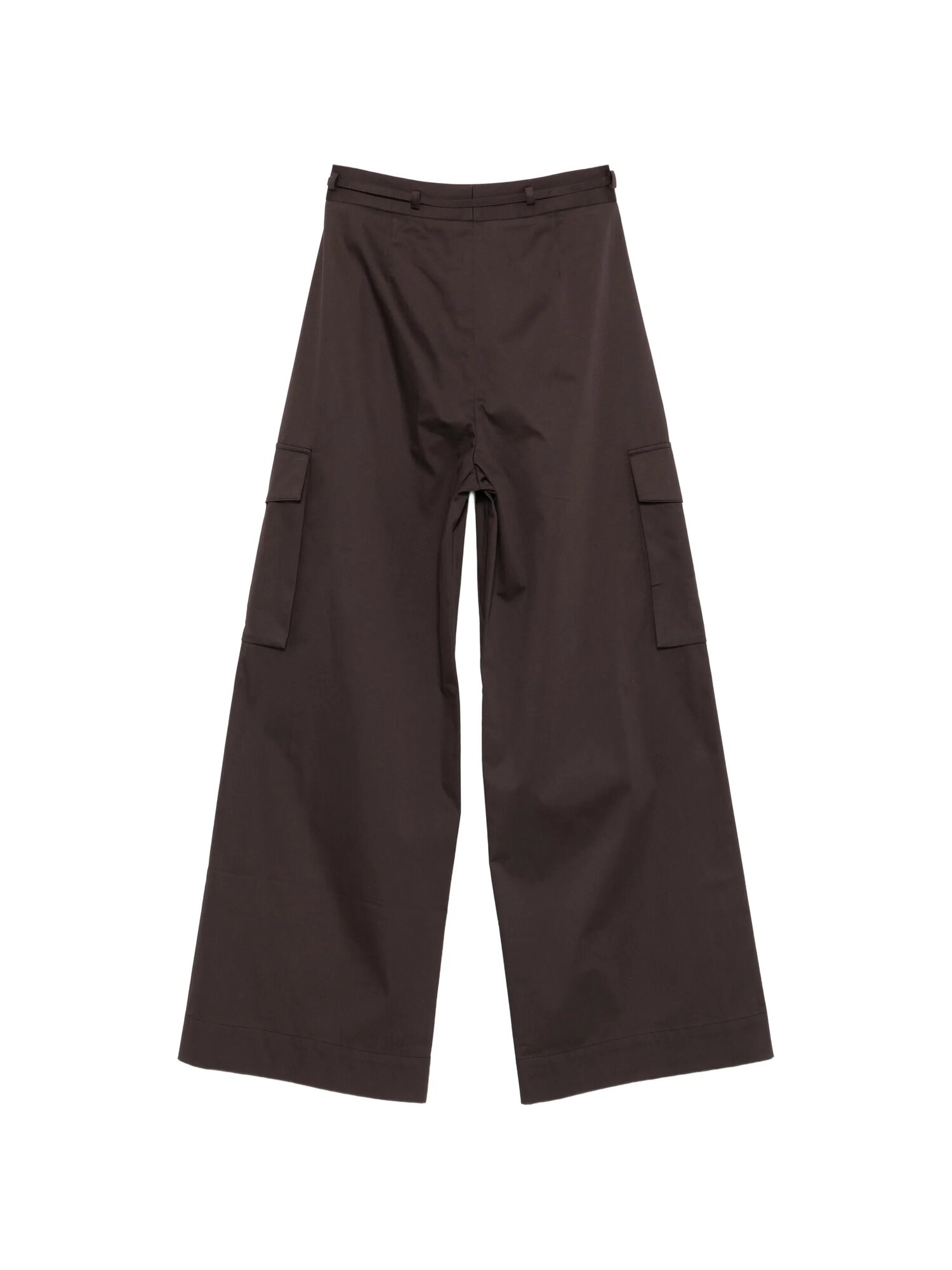 Брюки Agnona Brown cargo pants, размер 40, brown — фото 1