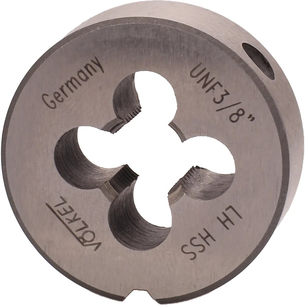 Плашка VOELKEL левая UNF 3/8 -24 HSS 30x11мм V24218