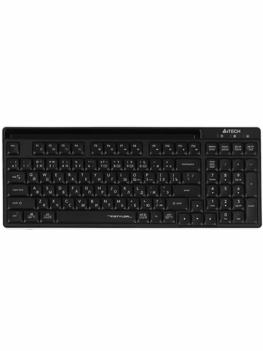 Клавиатура беспроводная Fstyler FBX70C black USB, BT/Radio