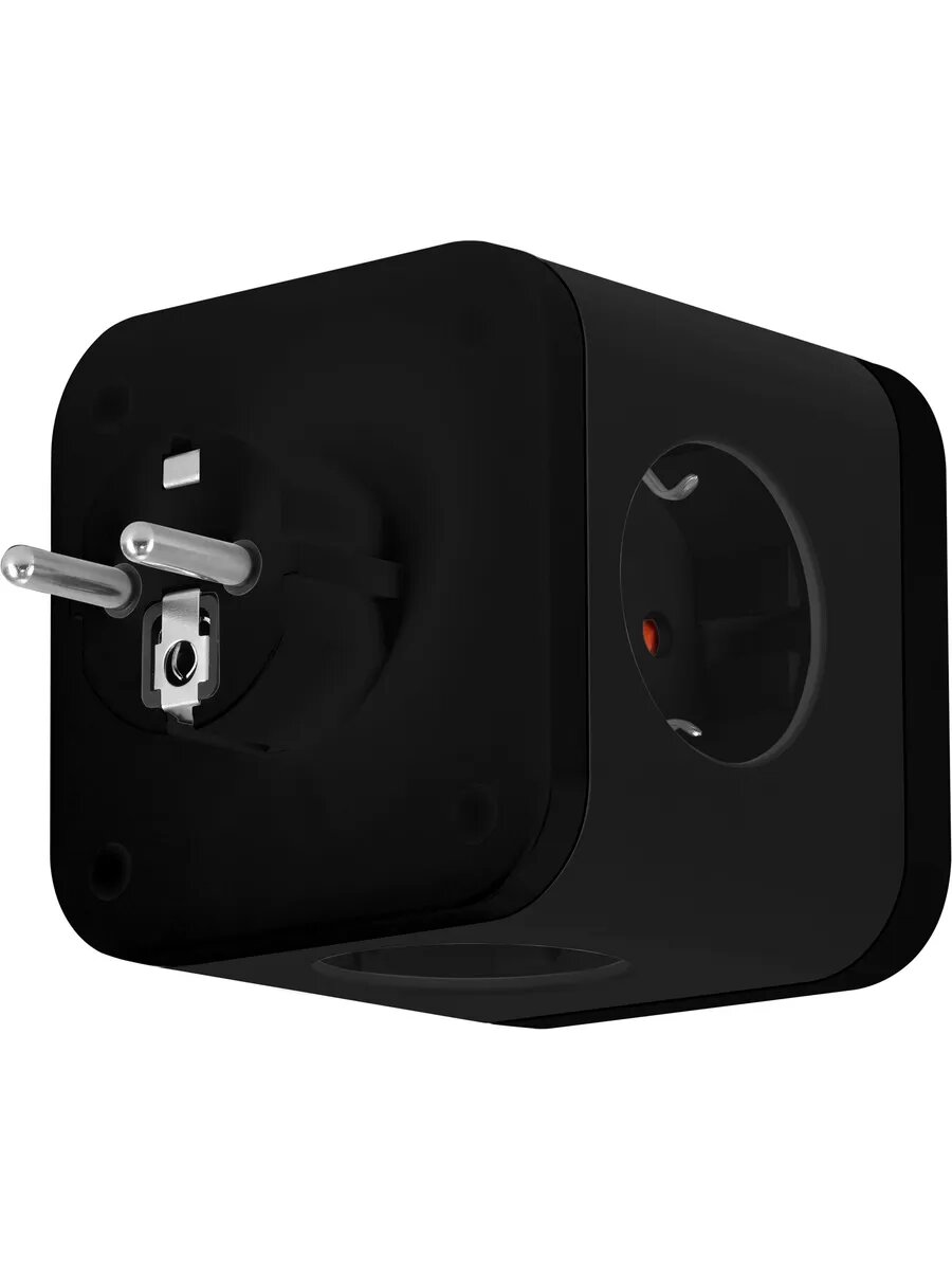 Сетевой разветвитель Buro BU-PW3UC-Plus-B (3 розетки) черный