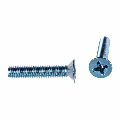 Винт с потайной головкой Крепдил 5-местная, материал алюминий, для установки в стандартный подрозетник