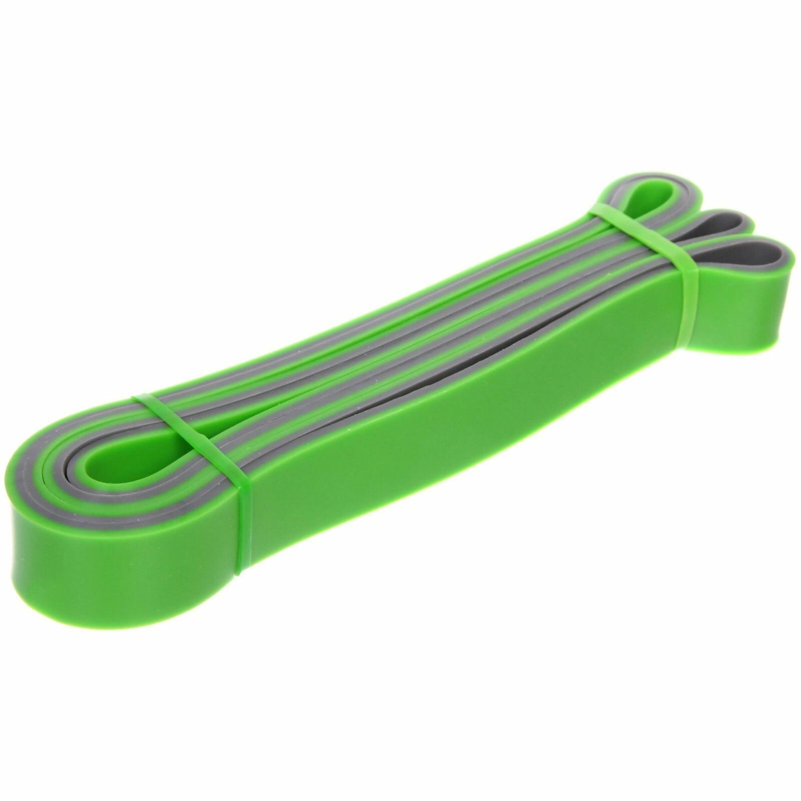 Резинка для фитнеса Wellness 29 мм 10-30 кг, зеленая, ленточный эспандер для ног, ягодиц и рук