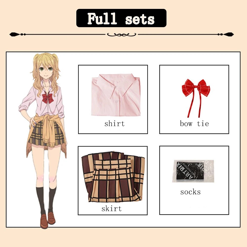 Косплей костюм Аниме Цитрус Айхара Юзу/Мэй S, Costume A