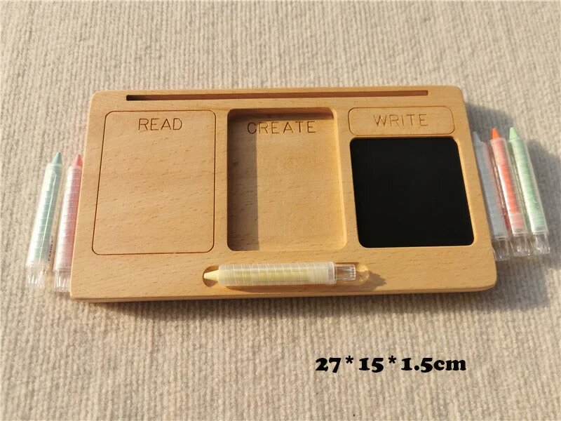 Деревянный обучающий планшет Jumpsecret JM210 для детей от 3 до 6 лет tablet tray