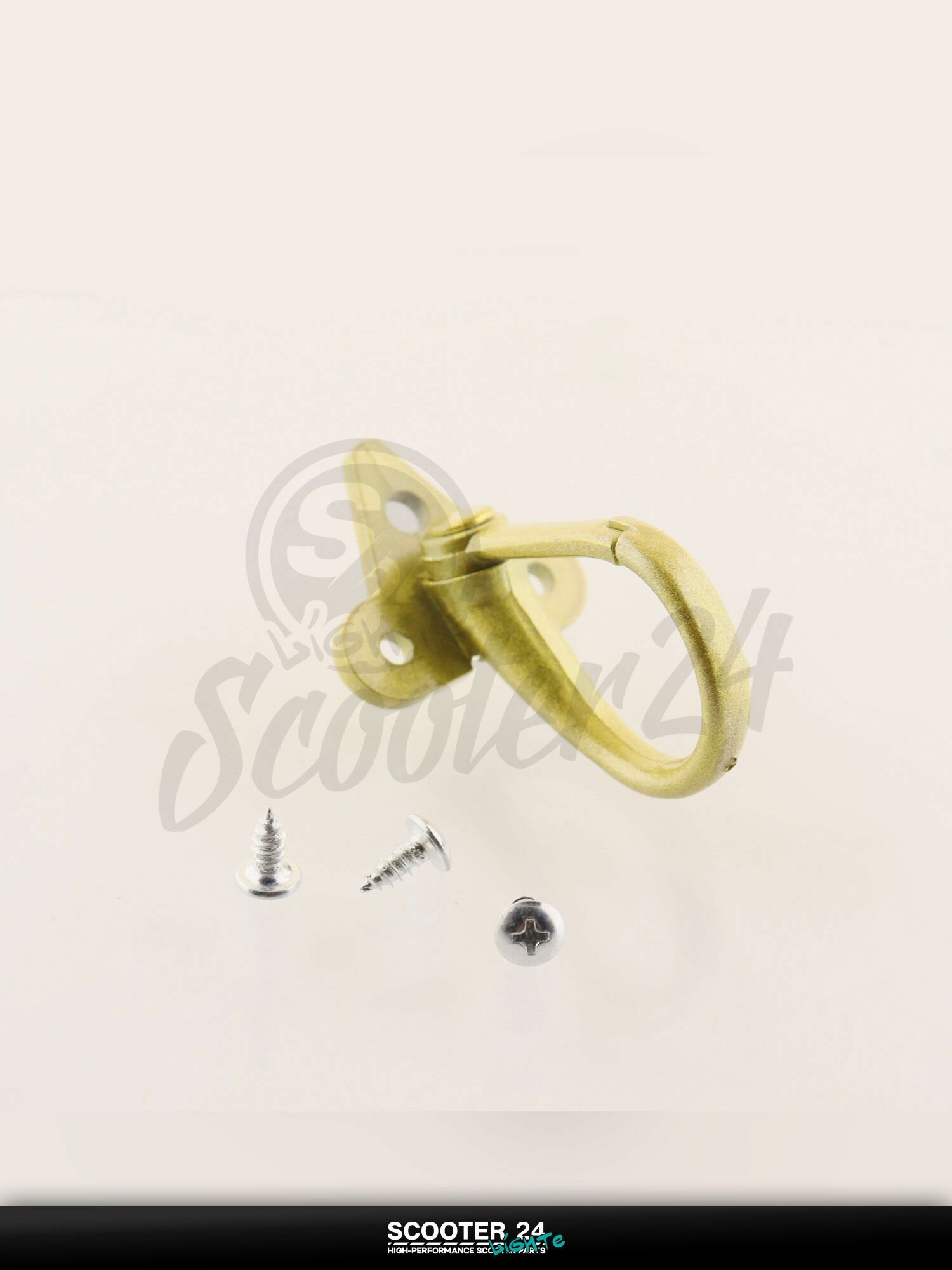 Крючок для сумки на мотоцикл / эндуро питбайк / скутер и квадроцикл (желтый) "GJCT"