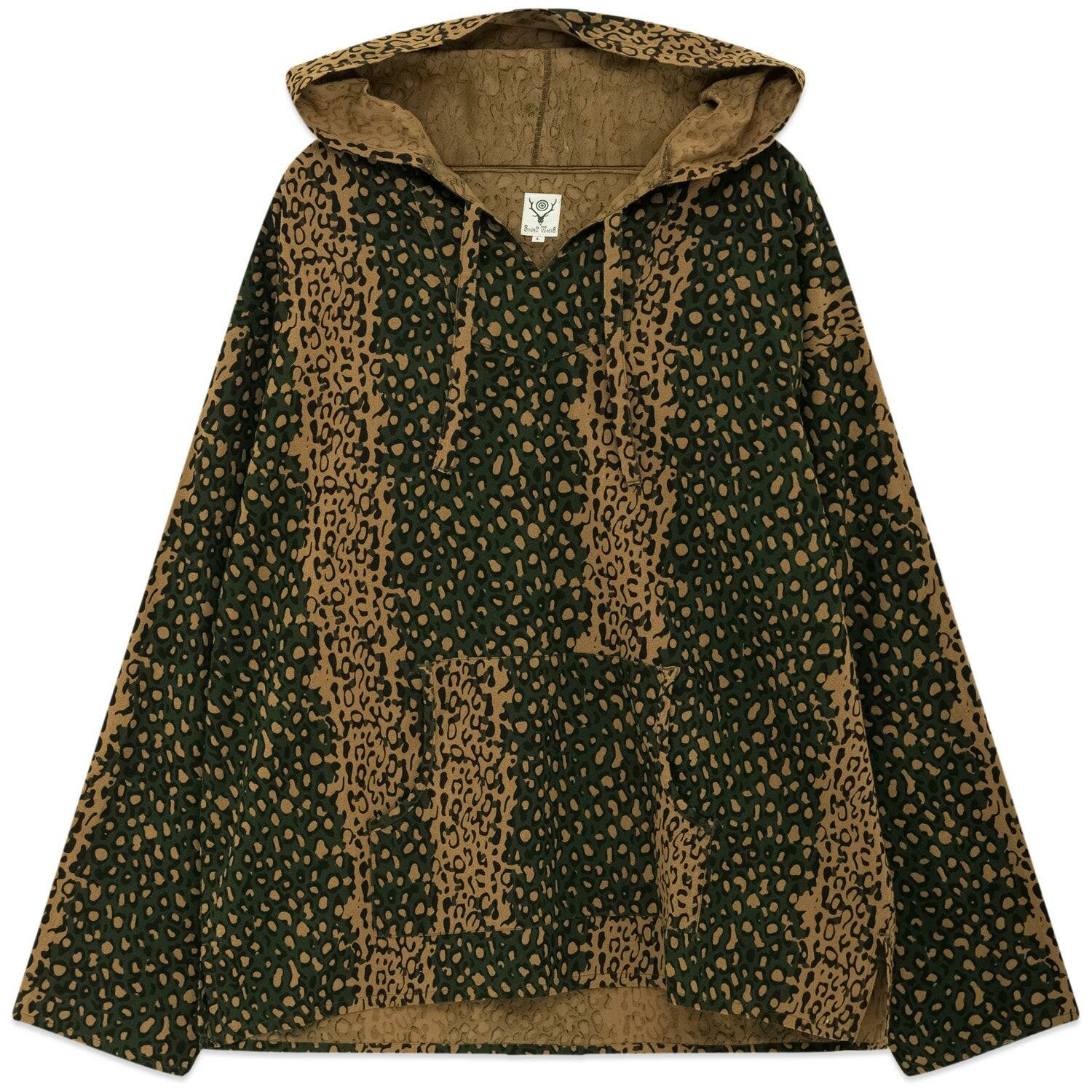 Джемпер Куртка Городская South2 West8 Mexican Parka - Cotton Flannel Printed