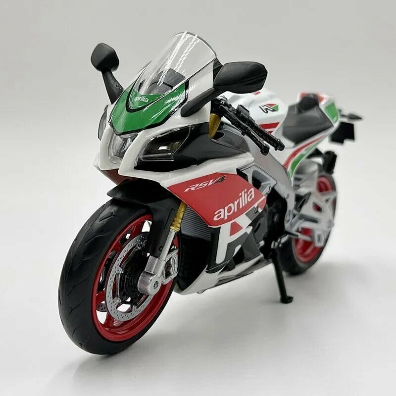 Makeda 1: 12 Модель мотоцикла под давлением Aprilia RSV4 RR1000