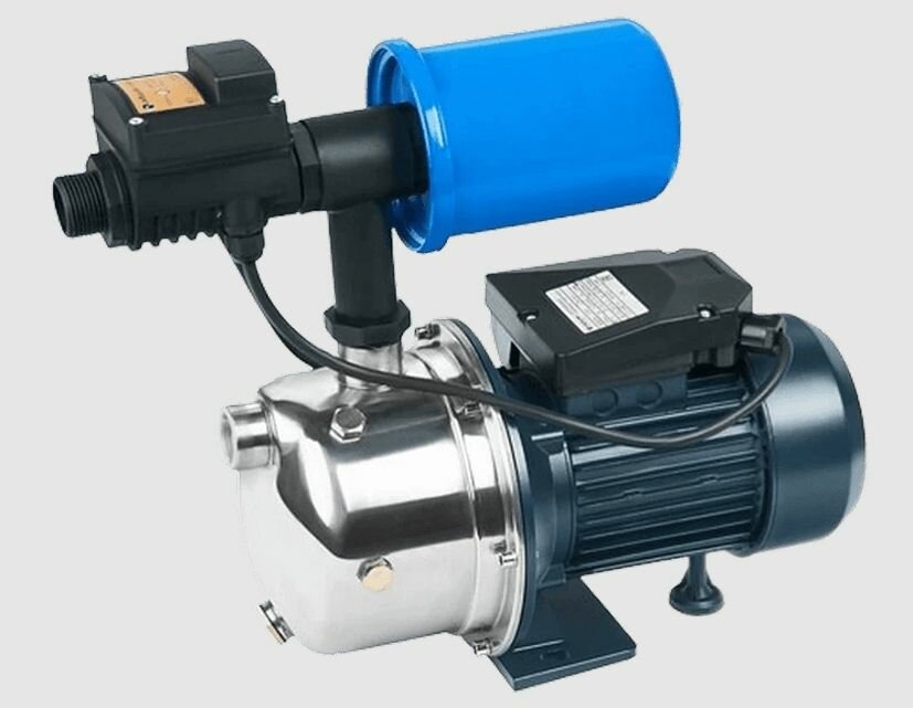 Насосная станция акваробот JS 100 0.75 кВт, 40 м, 3.3 м3/час, бак 2 л, адаптивная - управление по давлению и потоку, Unipump 92824