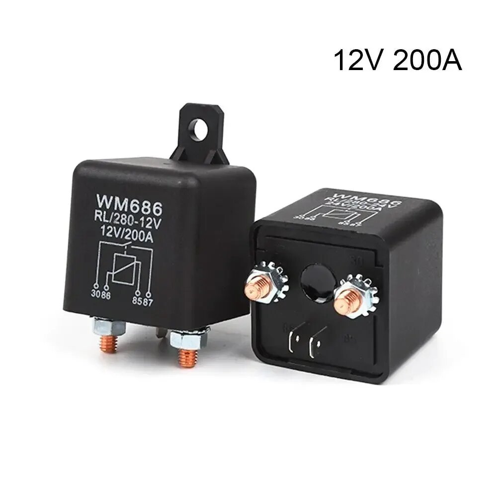 Реле WM686 12V 200A, автомобильное пусковое реле