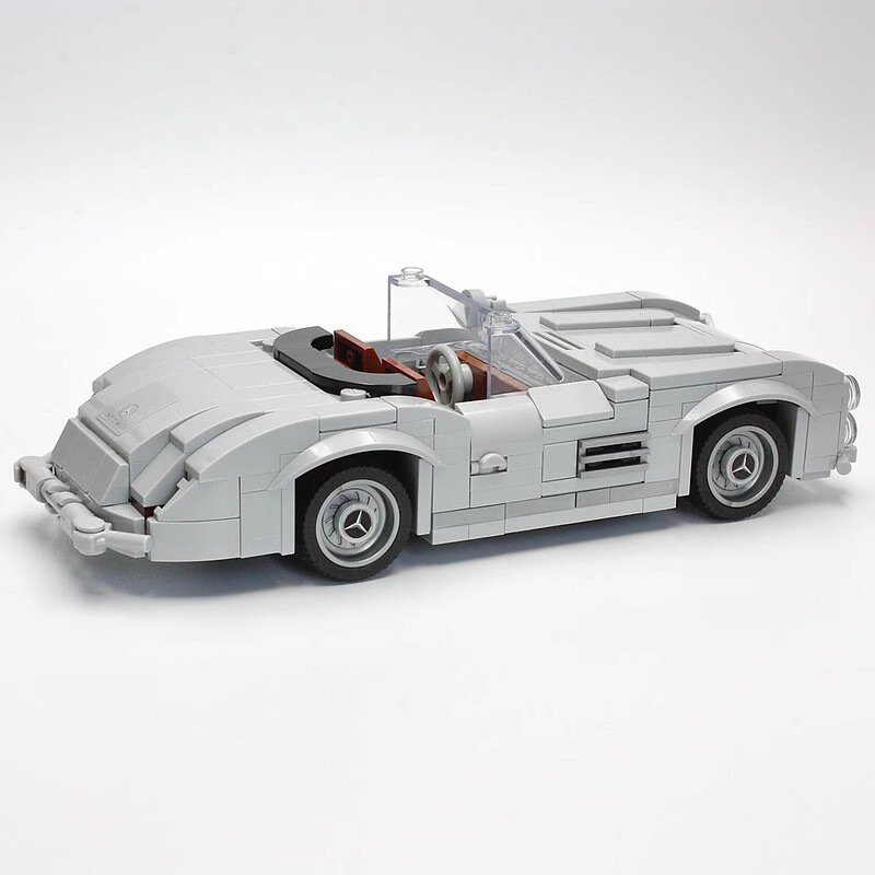 Набор строительных блоков MOC-119246 Mercedes-Benz 300SL кабриолет спортивный автомобиль собранный пазл модель автомобиля для мальчика