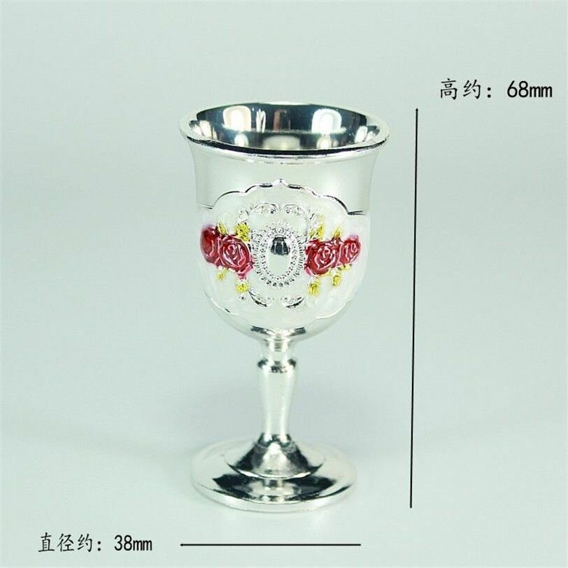 Набор винных кувшинов для домашнего декора, европейский русский ретро креативный серебряный набор для вина, домашний винный кувшин, бокал для вина