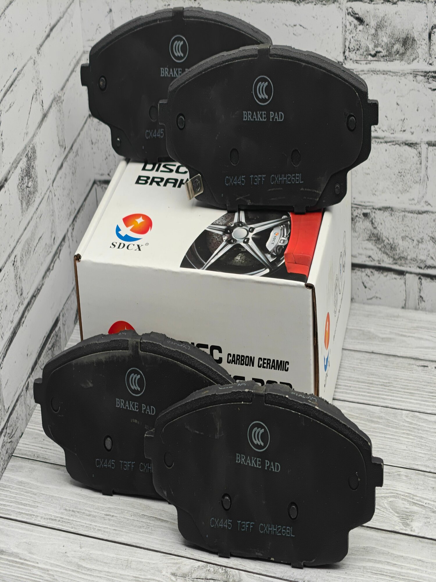 Колодки тормозные передние 8830008DRS0000 Gac GS8 Гак ГС8 2е поколение