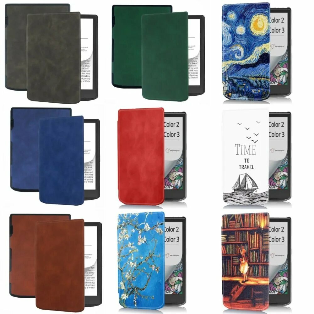 Чехол-обложка для Pocketbook inkPad Color 2/3,