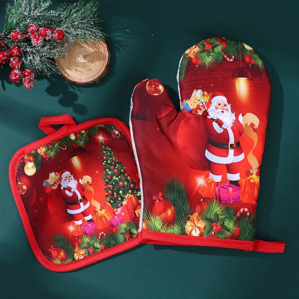 Прихватка рукавица для кухни 22.5x26.5 см, 1 шт. style 3