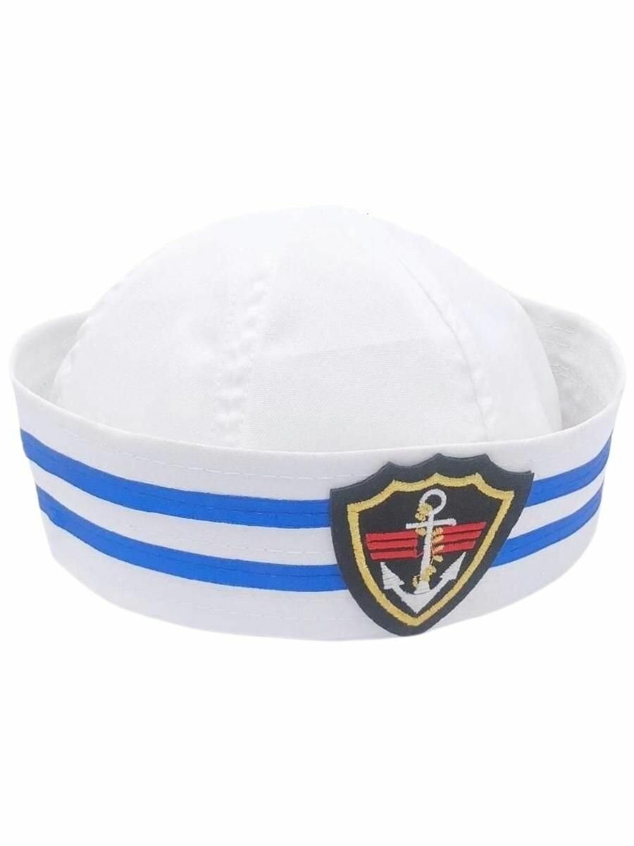 Морская фуражка с якорем, Синий Пояс 2