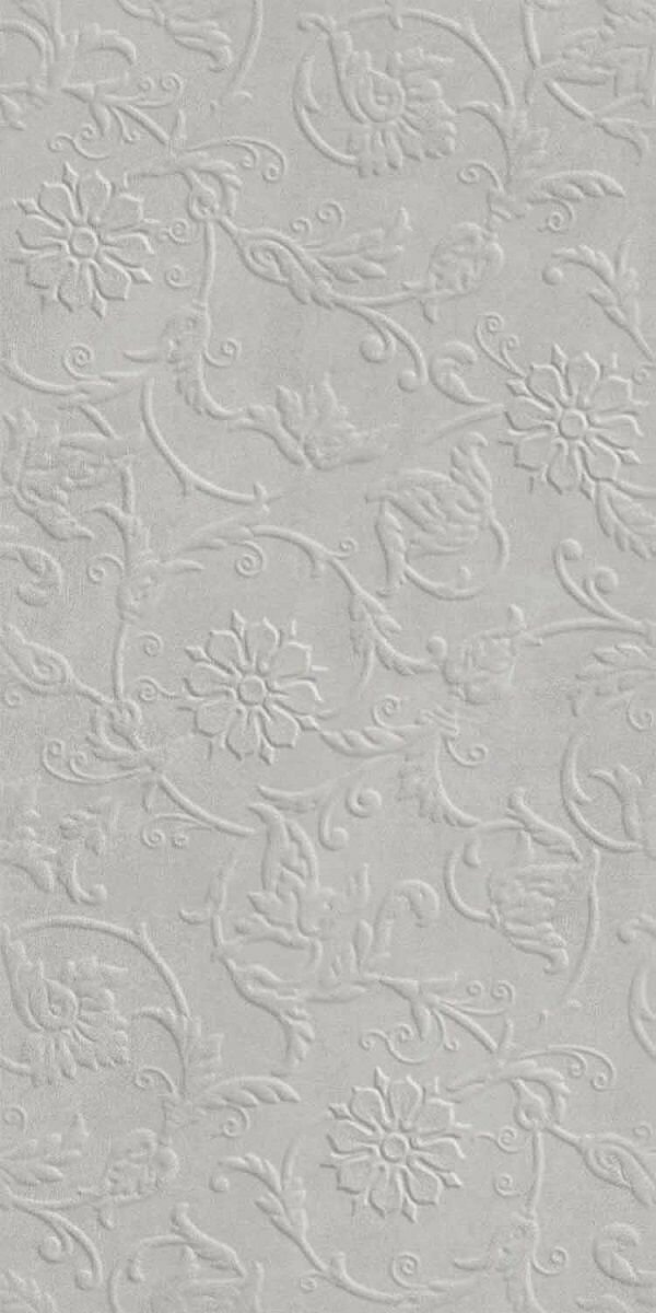 KERAMA MARAZZI Плитка Догана серый светлый структура обрезной мат 40x80 11 мм арт. 48014R (цена за 1.28 м2)