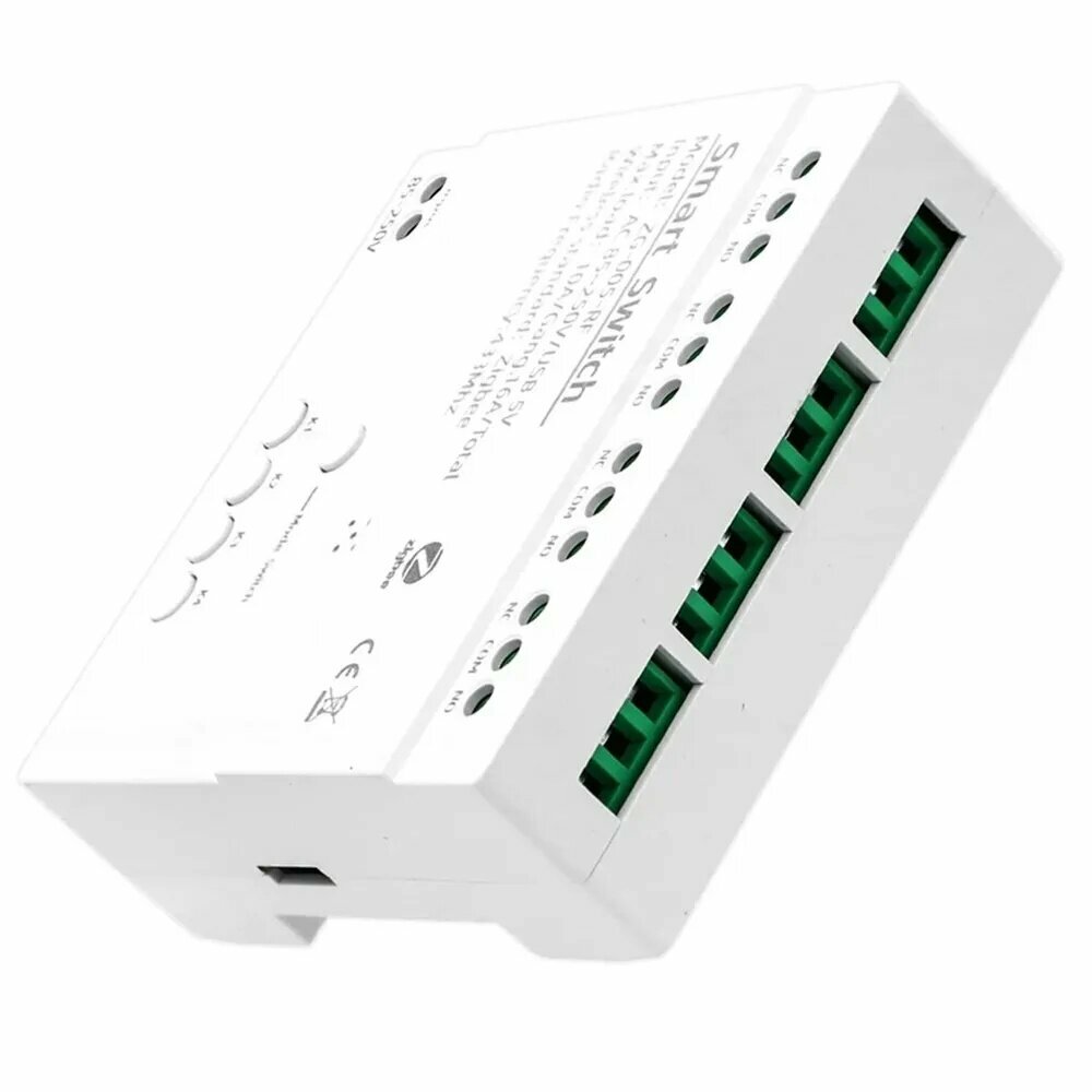 4-канальный модуль интеллектуального коммутатора Tuya ZigBee