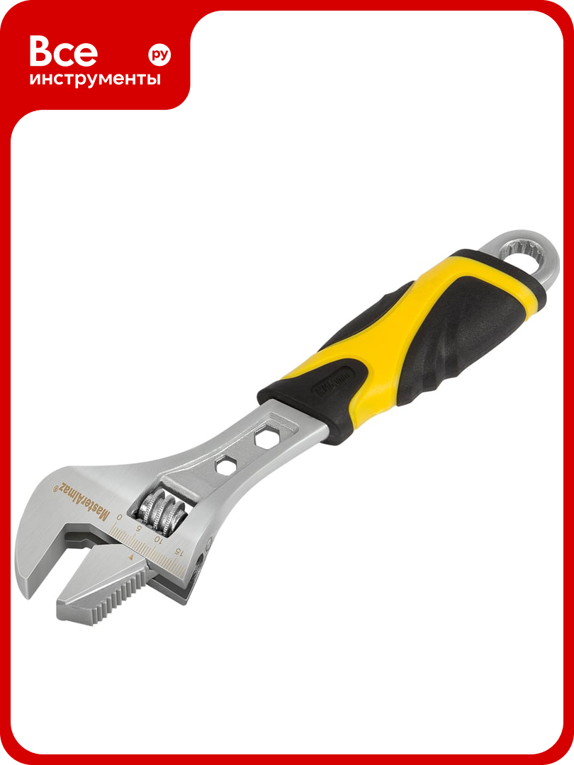 Разводной ключ с переставной губкой МастерАлмаз 12 10502998