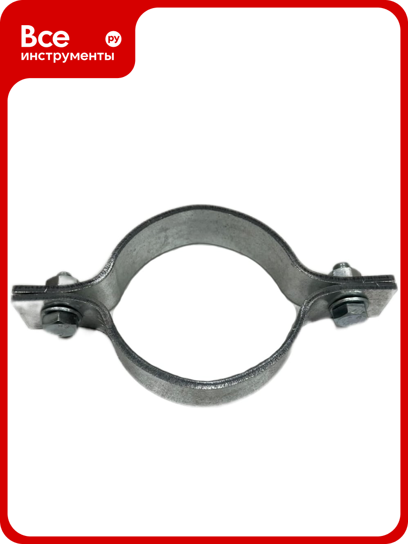 Хомут из оцинкованной стали конвера-d (D76 мм) комплект с метизами 00-04384-00