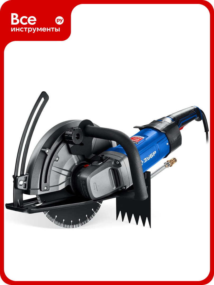 Штроборез (бороздодел) ЗУБР Профессионал d 305мм, 2700Вт, 100мм, ЗШ-П100-2700 ПСТ