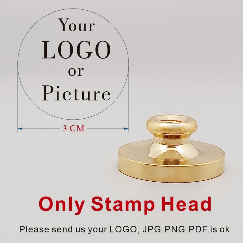 Штамп для воска Only Stamp head, 3 см