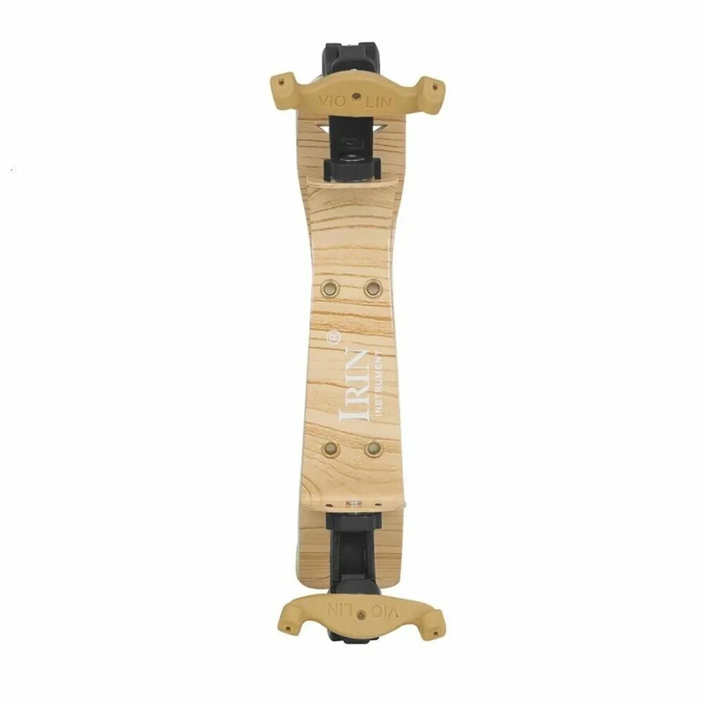 Аксессуар для струнных, плечевой упор для скрипки из алюминиевого сплава 1/2 LN221-Цвет древесины