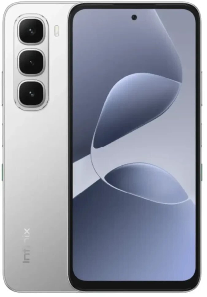 Смартфон Infinix Hot 60i 4/128Gb серебристый титан