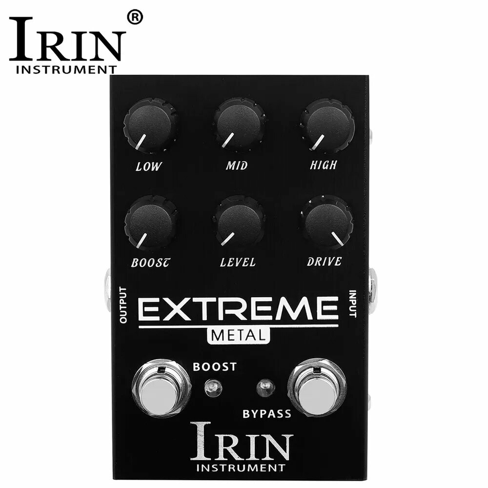 Педаль эффектов для электрогитары IRIN AN-42 EXTREME Metal Distortion Guitar Pedal High Gain Overdrive Effects
