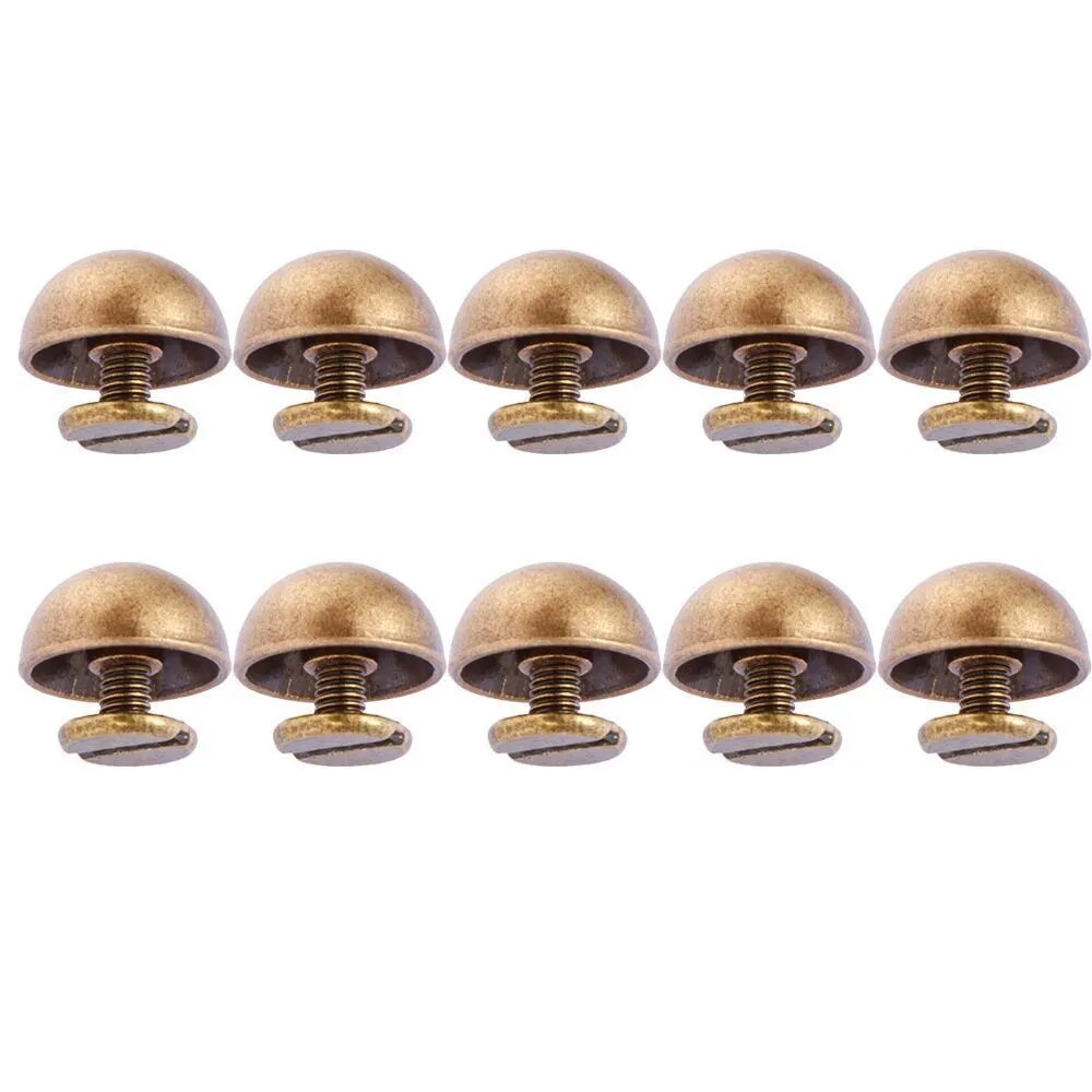 10pcs 8/10/12/16/20mm Ремень Заклепки