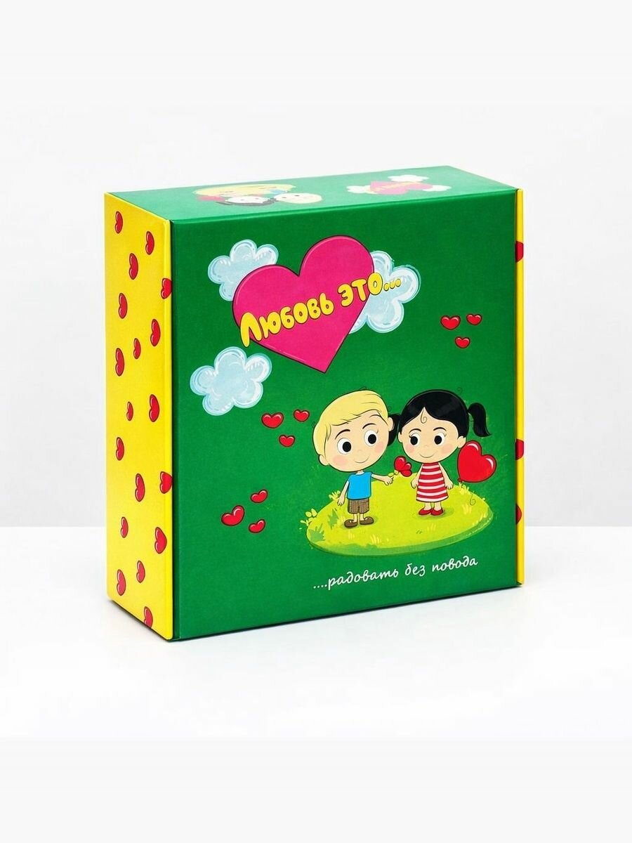 Сладкий подарочный набор на праздник, день рождения, 14 февраля, любимой, любимому