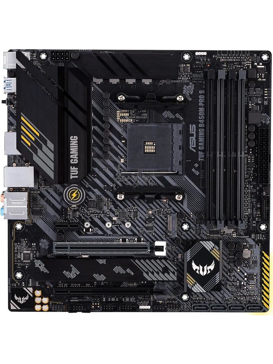 Материнская плата TUF GAMING B450M-PRO S - AM4, DDR4