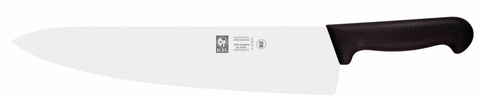 Нож поварской Icel PRACTICA 300/435 мм. черный 1 шт.