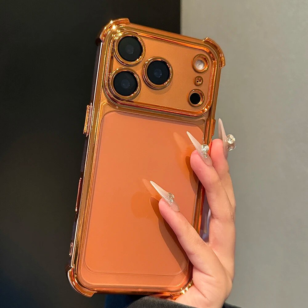 Оранжевый чехол для iPhone 13 Pro