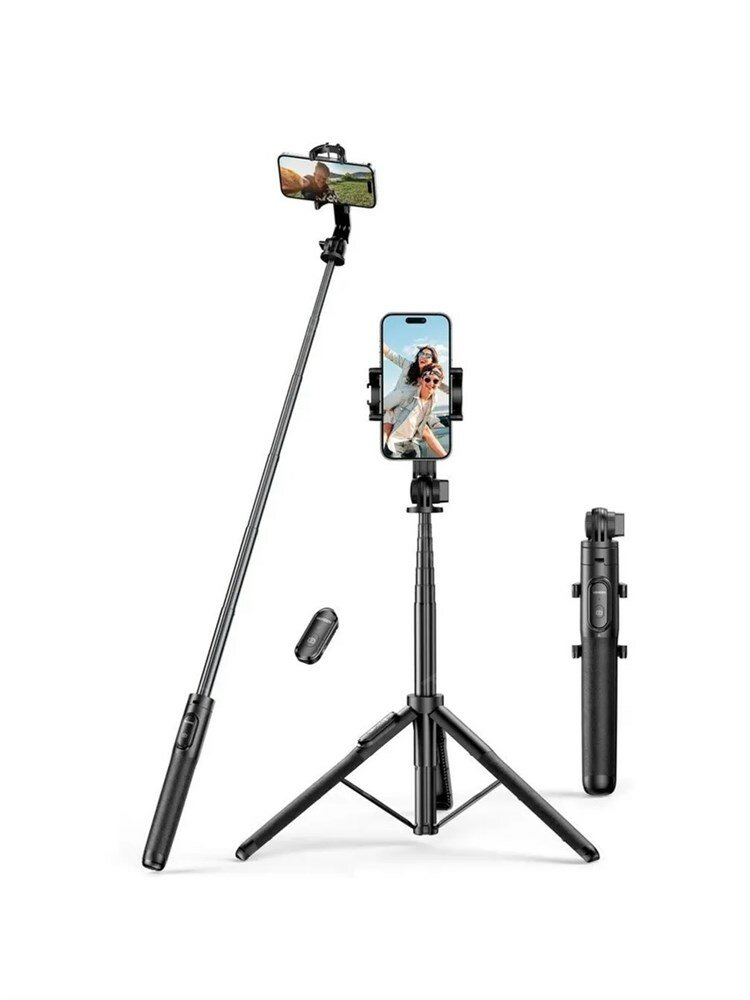 UGREEN Монопод-трипод Ugreen LP586 15062 Selfie Stick Tripod Черный
