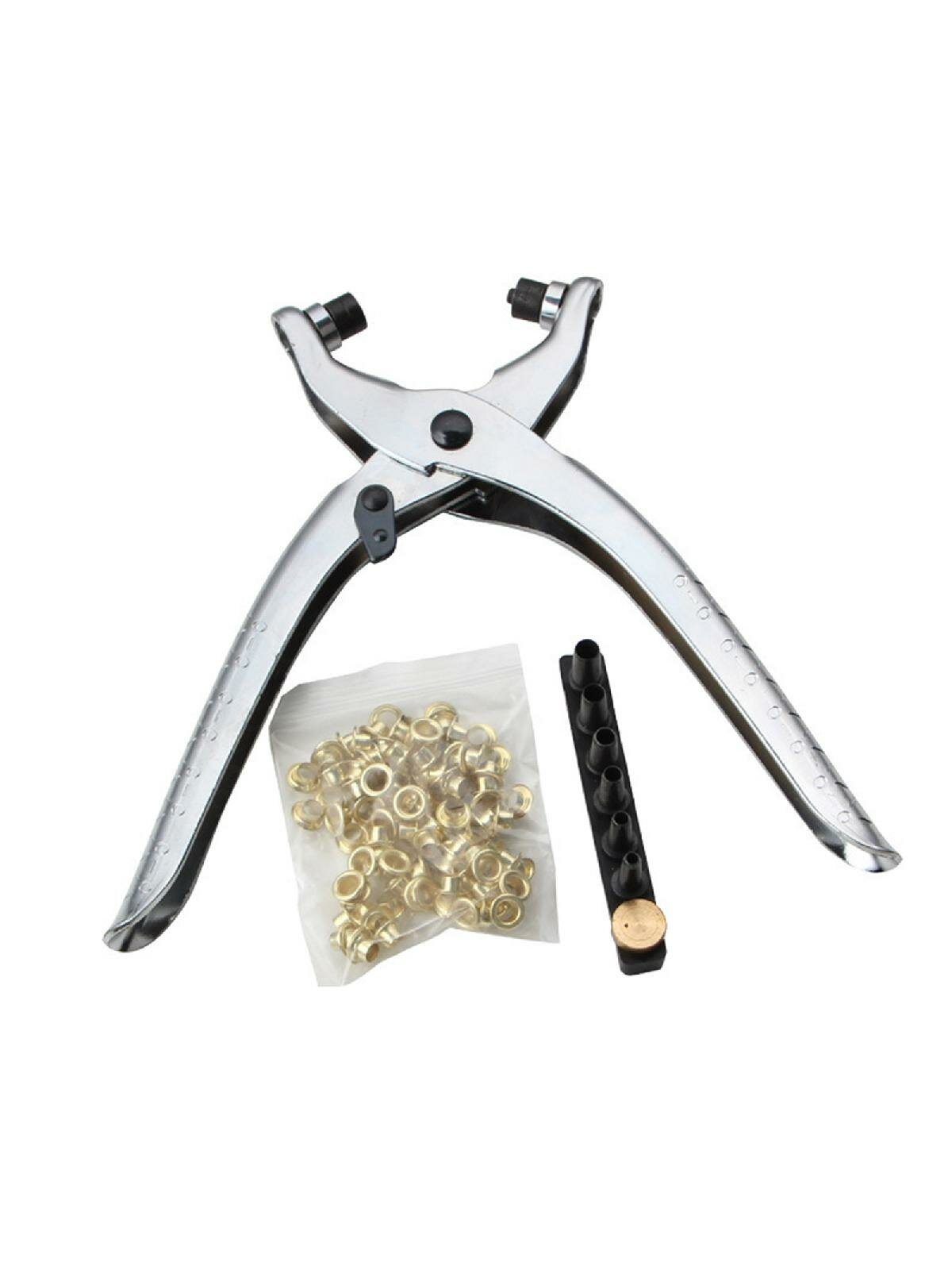 Плоскогубцы для клепки со сменной перфорированной головкой