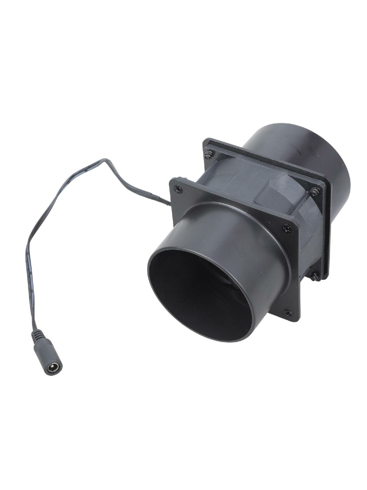 Канальный вентилятор 8 см с 2 воздуховодами 12V1.35A воздуходувка