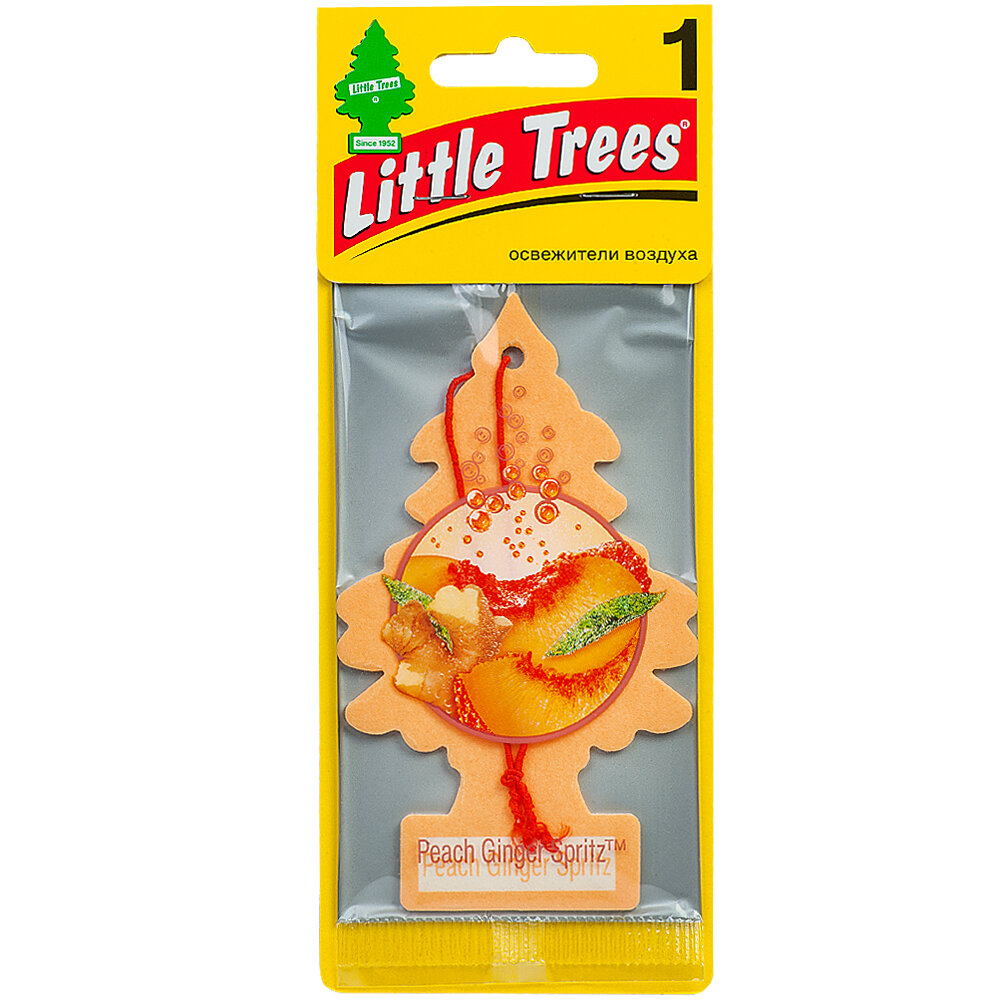 LITTLE TREES Ароматизатор "Персиково-имбирный шпритц" (Peach Ginger Spritz)