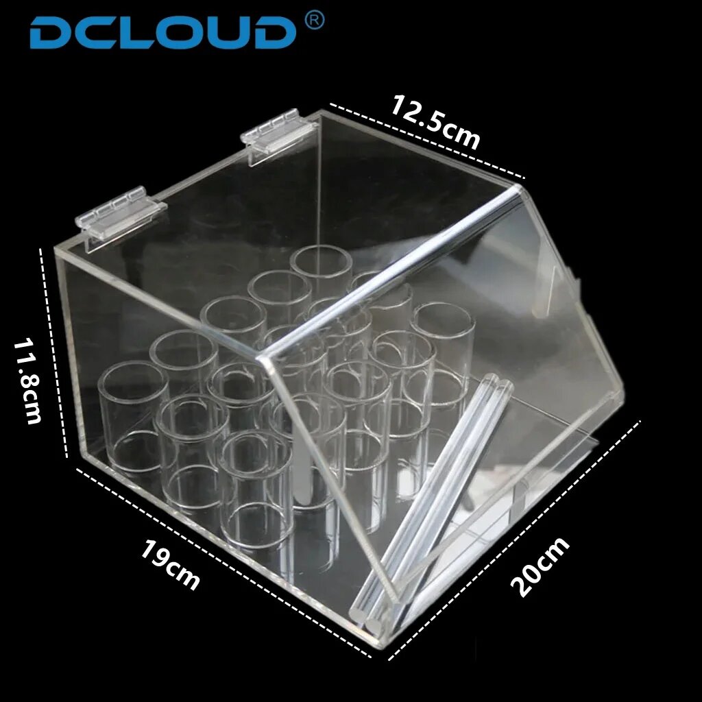 2 в 1, стоматологическая ортодонтическая лигатура, коробка для хранения галстуков, эластичная силовая цепочка, держатель, прозрачная коробка для размещения, Arcylic Dispense Cas