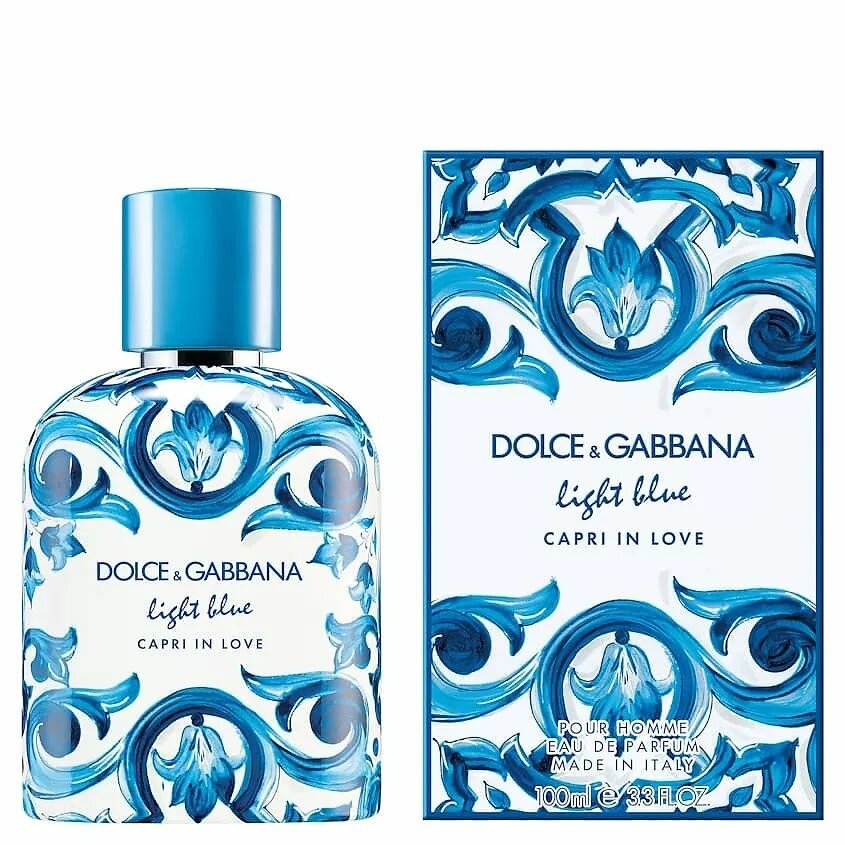 DOLCE&GABBANA Light Blue Capri In Love Pour Homme Парфюмерная вода 100 ml