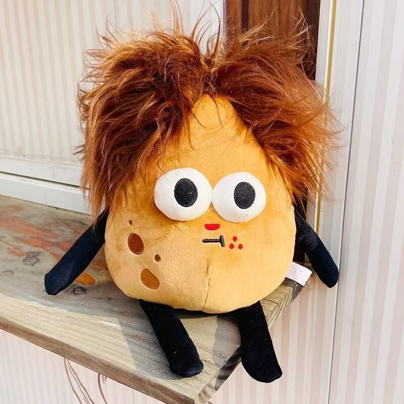 Мягкая игрушка картошка губастик 30 см/подушка губастая картошка