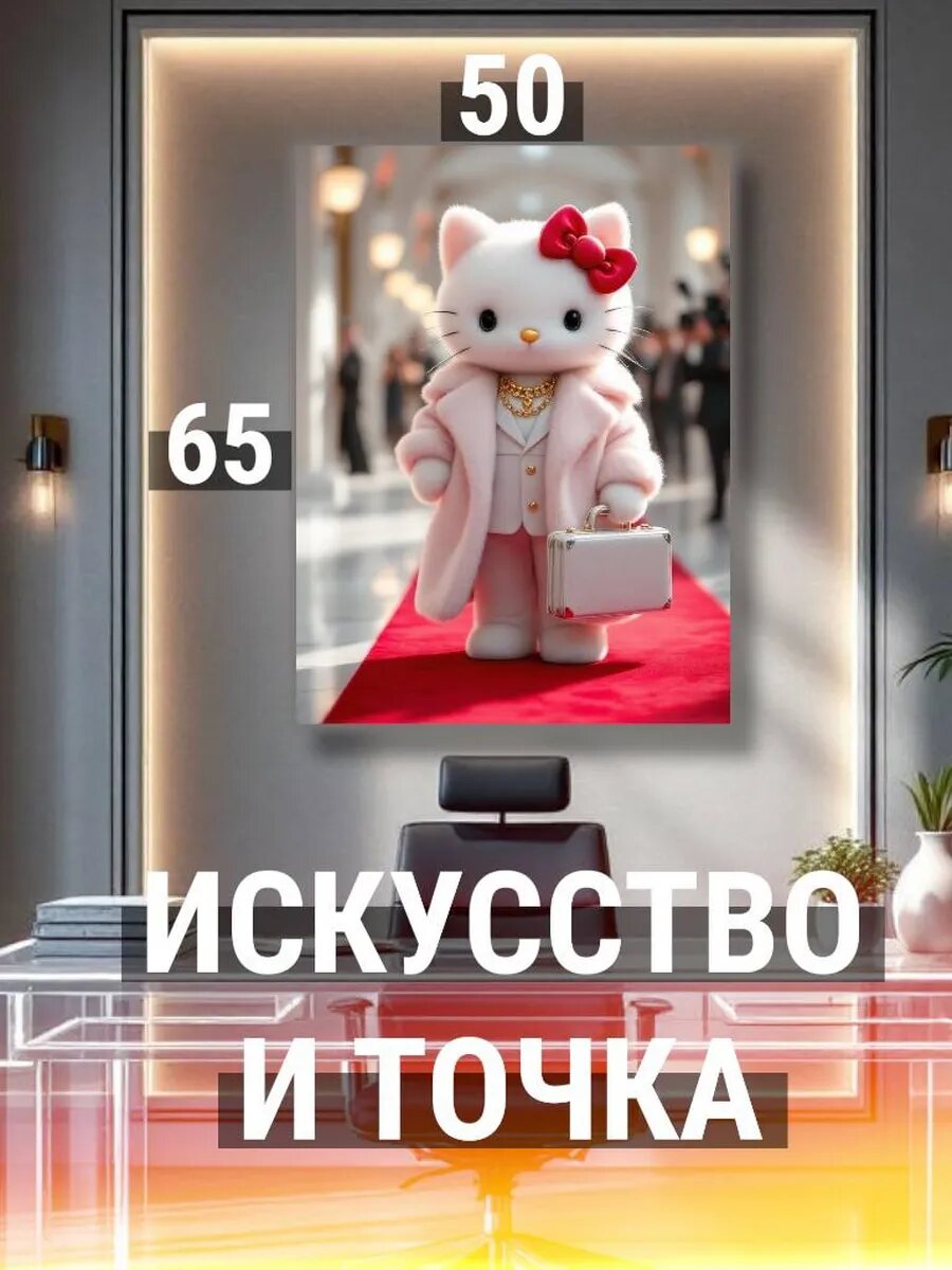 Картина 'Hello Kitty'