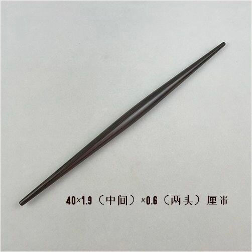 Валик для раскатки теста из палисандра, валик для раскатки теста из массива дерева, валик из красного дерева для домашнего использования, валик из эбенового дерева с двумя заостренными концами, специально для ресторанов, ручная работа.