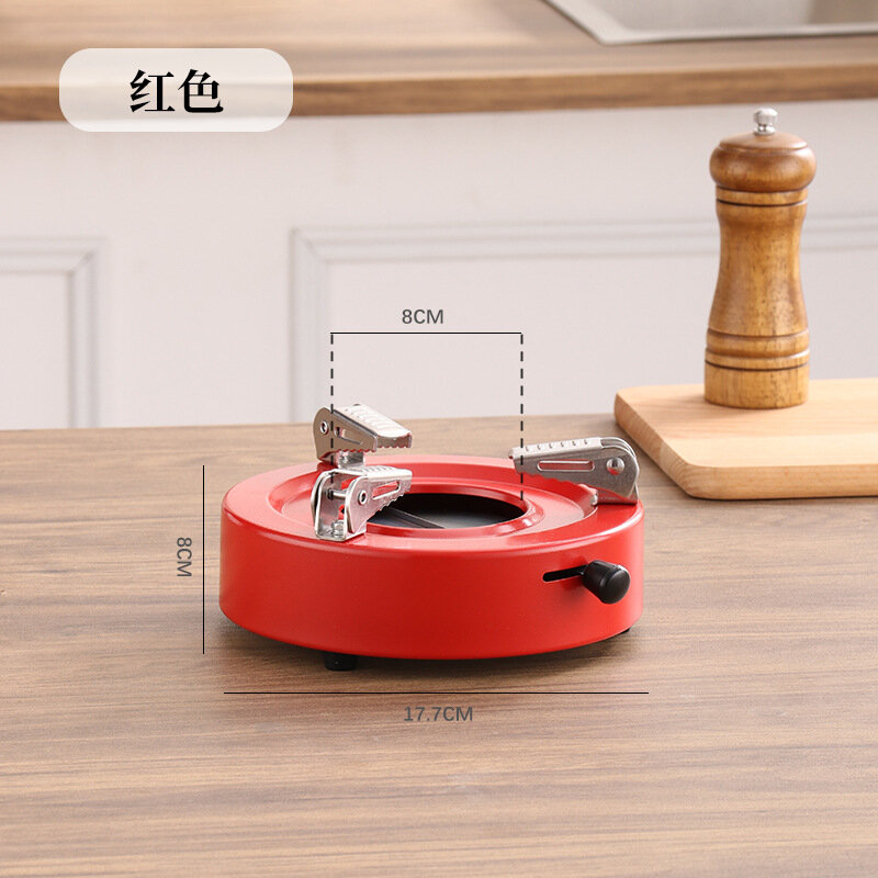 Спиртовая горелка из нержавеющей стали, круглая портативная мини-горелка для горячего, подходит для отелей, ресторанов и домашнего использования, сухой котел, чайная горелка.