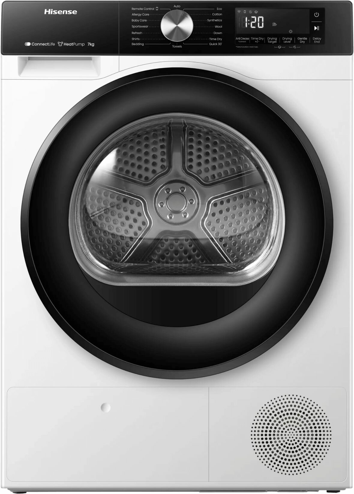 Сушильная машина Electrolux EW9D787KCE пан. англ. макс. загр:8кг белый