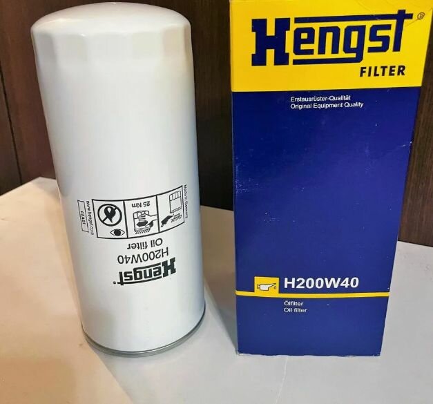 Масляный фильтр HENGST H200W40